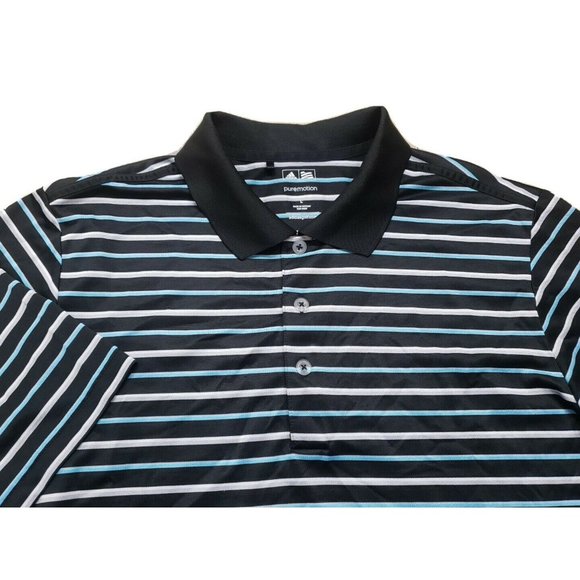 adidas | Shirts | Adidas Puremotion Adult Large Golf Polo Shirt Casual ...